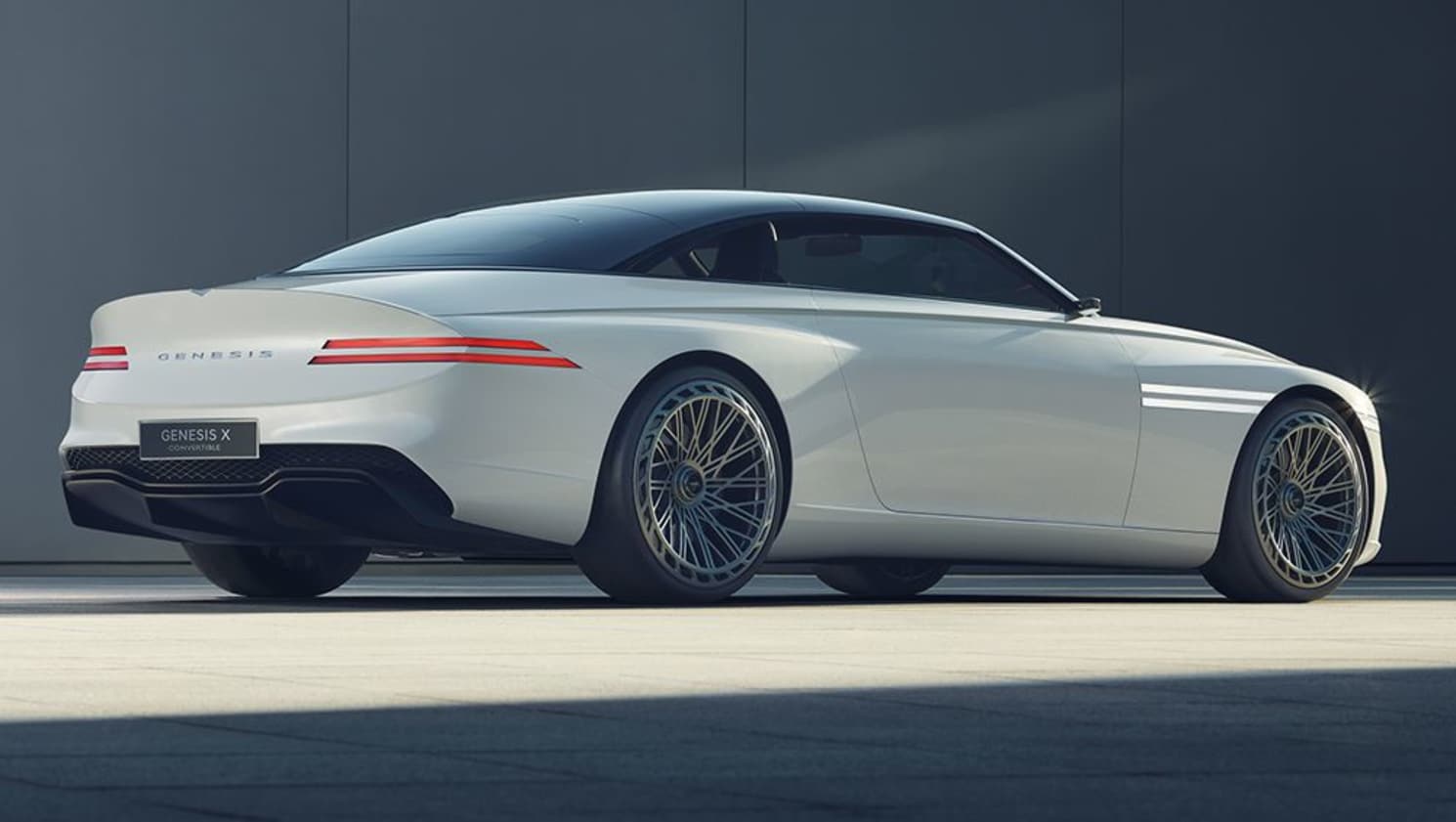 A convertible electric car! Genesis takes aim at Mercedes-Benz SL with new X Convertible concept ...